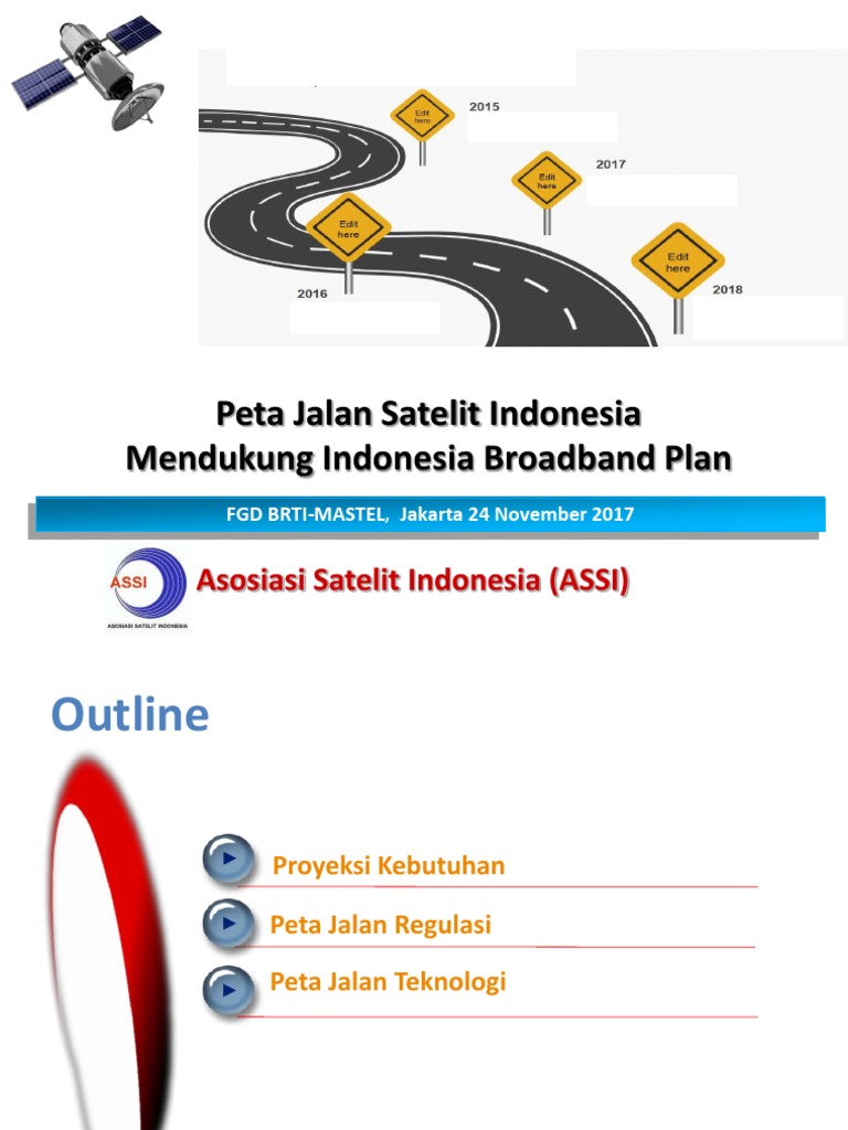Roadmap Satelit Ver FGD BRTI PDF | PDF