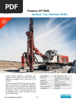 Sandvik DP1500 | PDF | Drill | Drilling