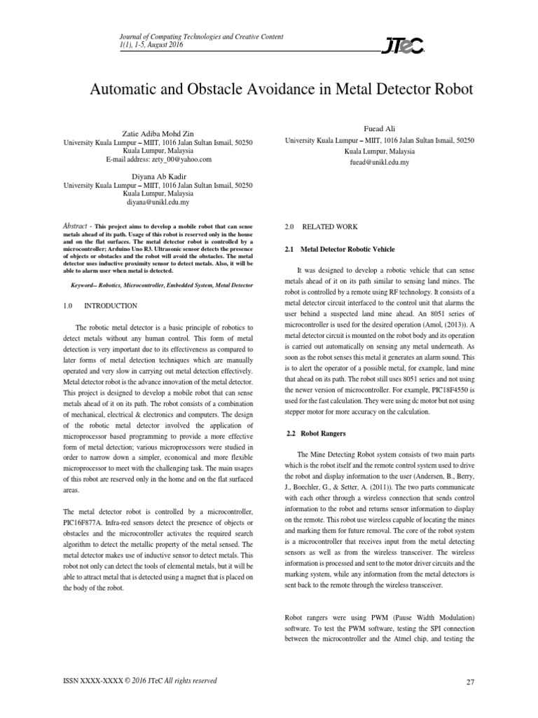 Arduino Project1 | PDF | Wireless | Robot