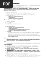 Standard Work Time Observation Sheet Template | PDF