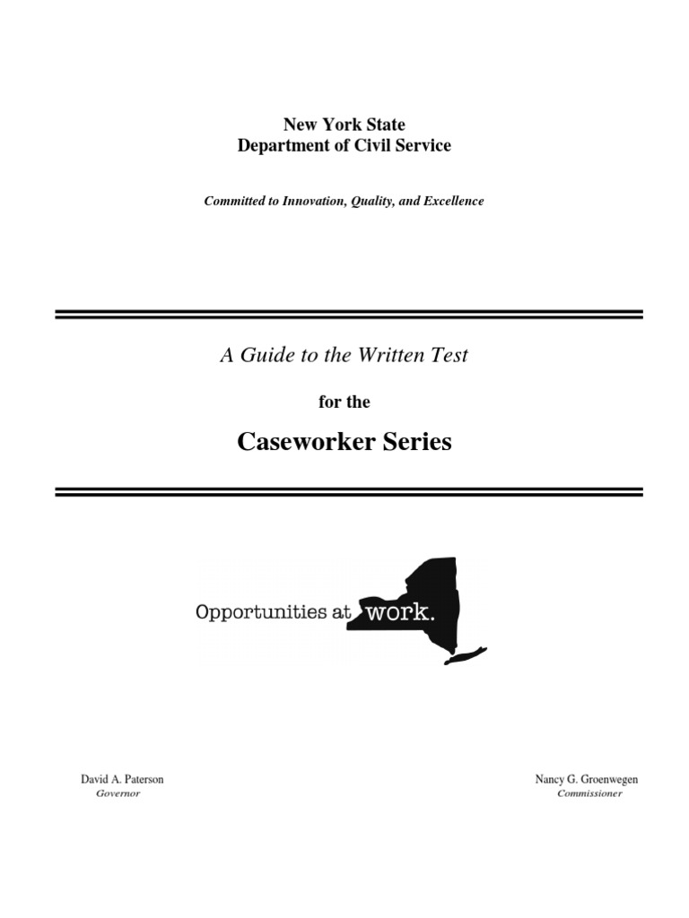 Caseworker Test Guide | Question | Interview