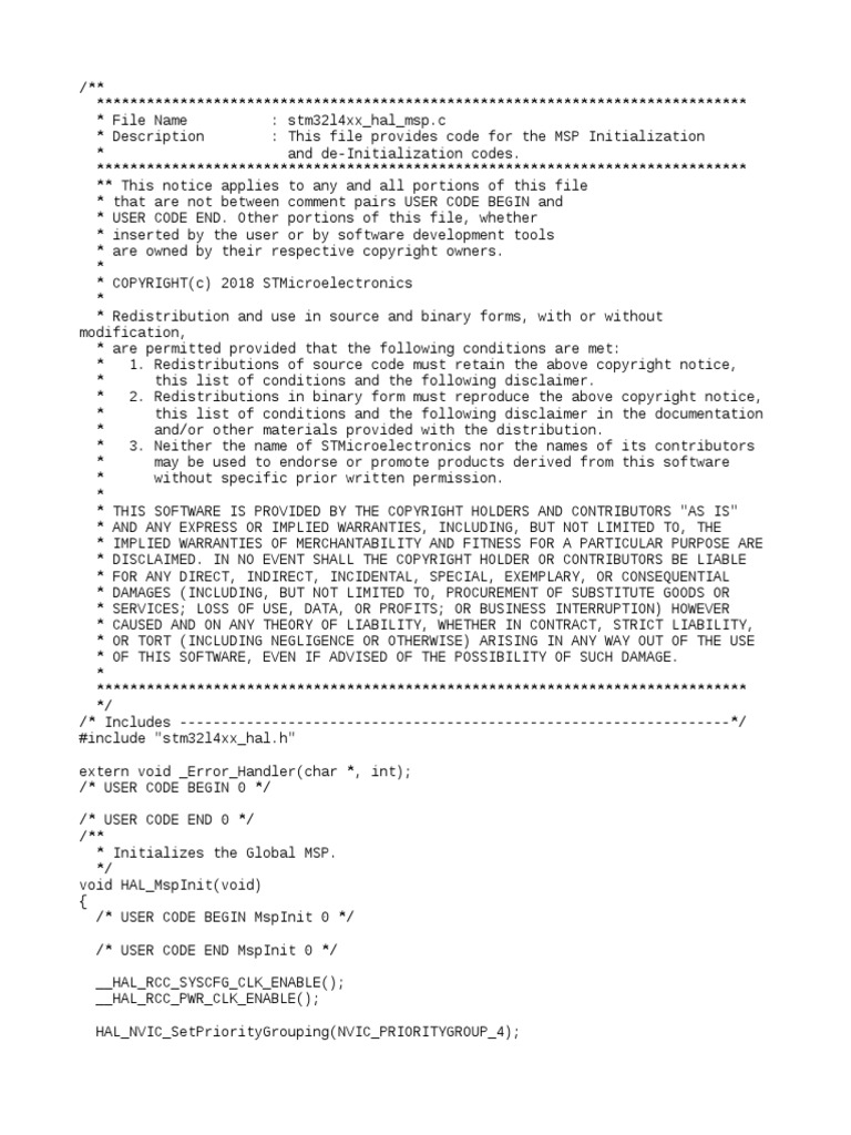 MSP | PDF | Source Code | Legal Liability