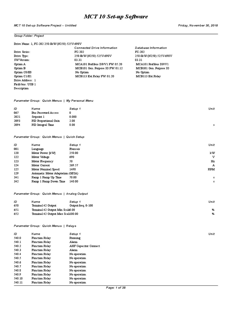 MCT 10 Monophase Motor Setup Guide | PDF | Electric Motor | Relay