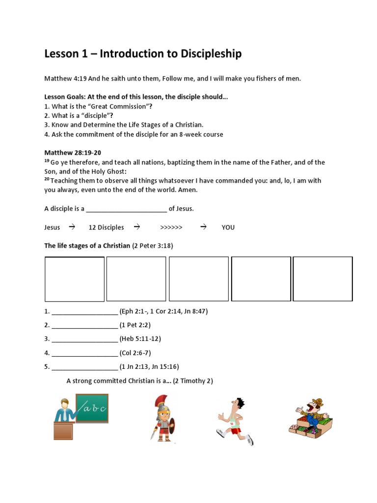 Discipleship Lessons | PDF | Baptism | Assurance (Theology)