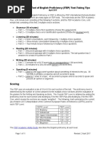 iTEP PREPARATION | PDF | Multiple Choice | English Language