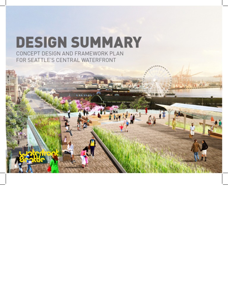 Design Summary: Concept Design and Framework Plan For Seattle'S Central ...