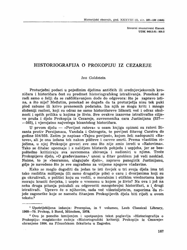 Prokopije PDF | PDF