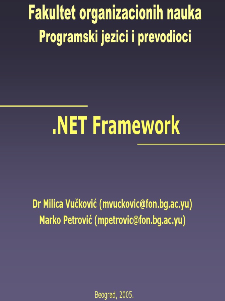 Framework | PDF