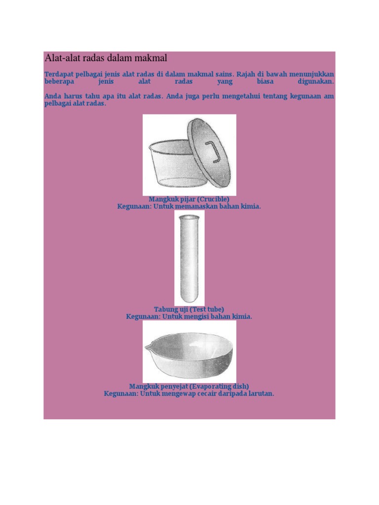 Alatan Sains Maklumat | PDF