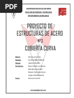 Diseño de La Cercha Tipo Howe | PDF | Braguero | Elementos arquitectónicos