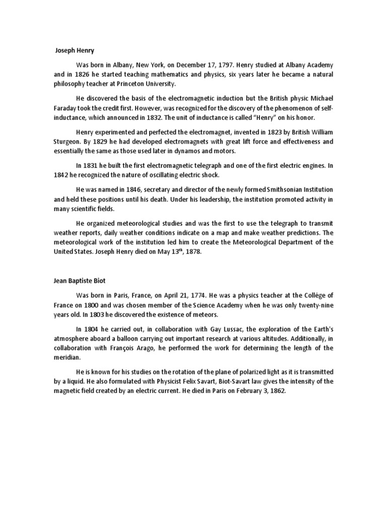 Biography | PDF | Nature | Applied And Interdisciplinary Physics