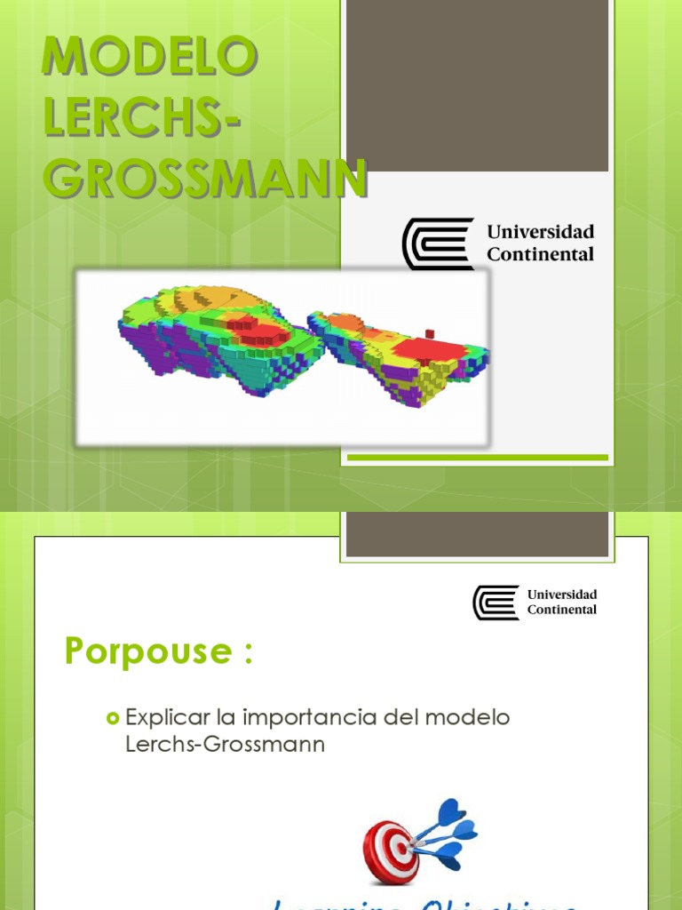 Modelo Lerchs Grossman | PDF | Áreas de informática | Matemáticas Aplicadas