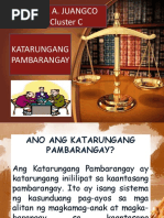 Tanod Roles Tagalog | PDF