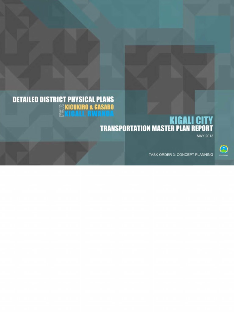 Kigali Transportation Master Plan - 04062013 | PDF | Public Transport ...