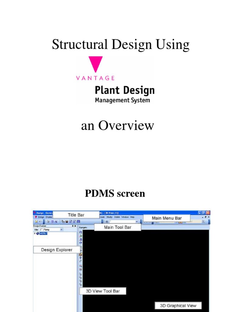PDMS Structural Design Overview | PDF | Databases | Areas Of Computer ...