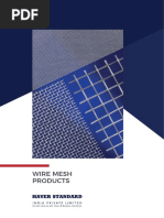 Wire Mesh Specifications and Standards | PDF | Weaving | Length
