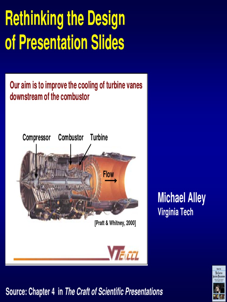 Rethinking The Design of Presentation Slides: Michael Alley | PDF ...