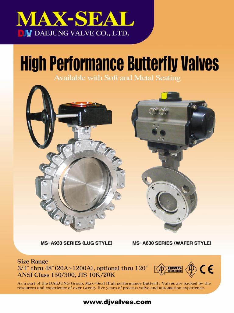 10K-20K-High Performance Butterfly Valves (A-Series) + | PDF