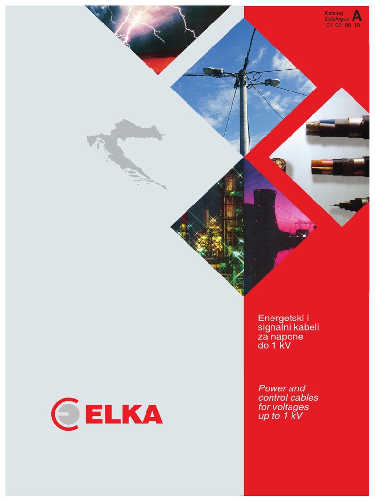 Energetski Kabeli Do 1 KV Power Cables Up To 1 KV ELKA PDF | PDF