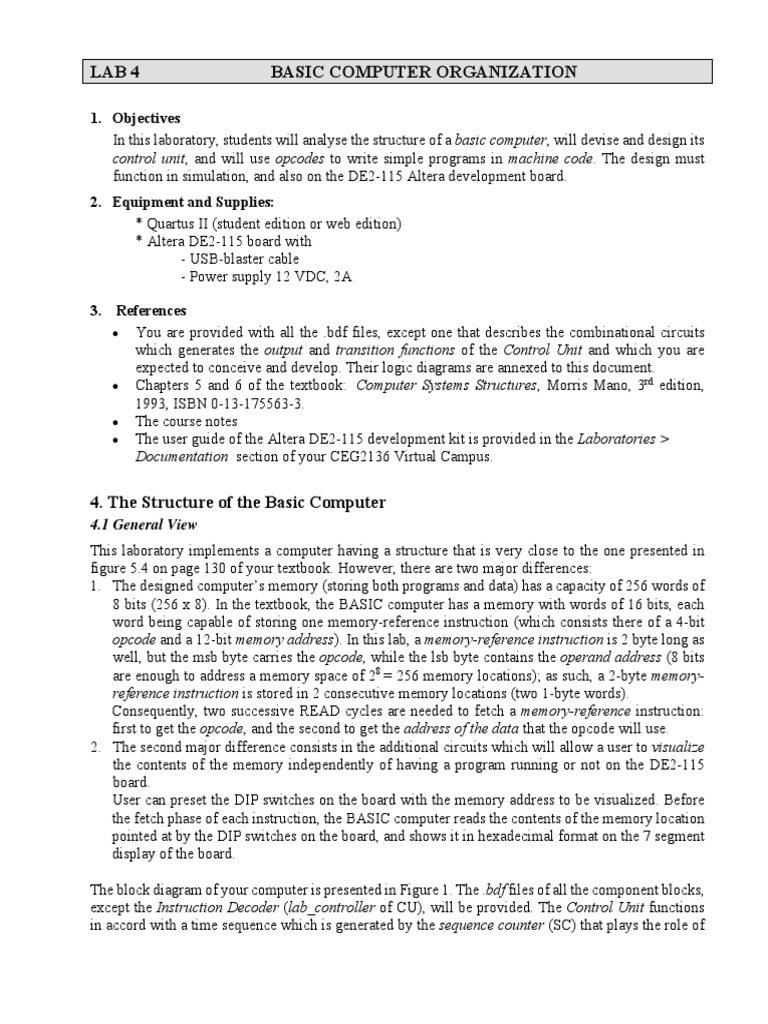 Lab 4 Pdf Computer Program Programming 