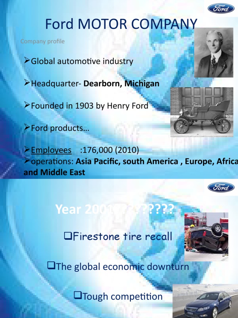 Ford Motor Company Overview | PDF | Ford Motor Company | Car