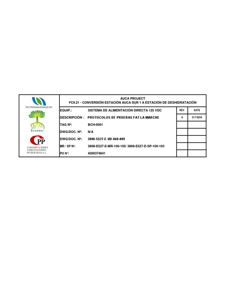 A77 Sample FAT REPORT PDF | PDF | Alternating Current | Battery Charger
