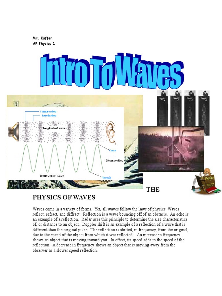 Waves Packet KEY | PDF | Electromagnetic Radiation | Waves