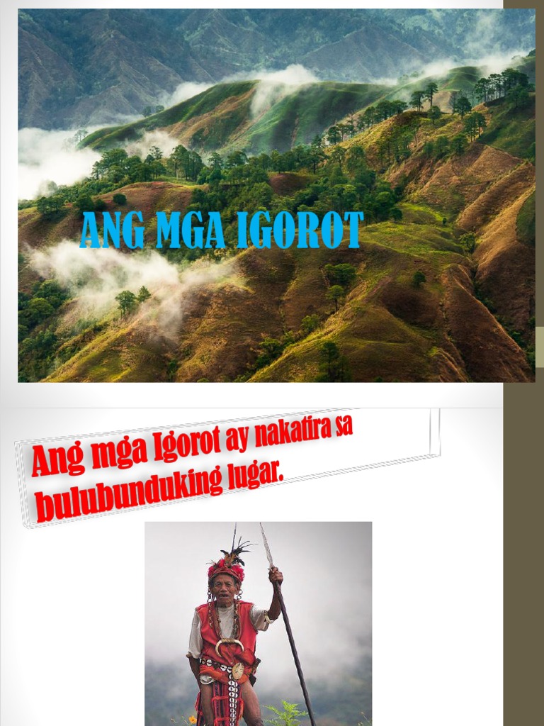 Ang Mga Igorot | PDF