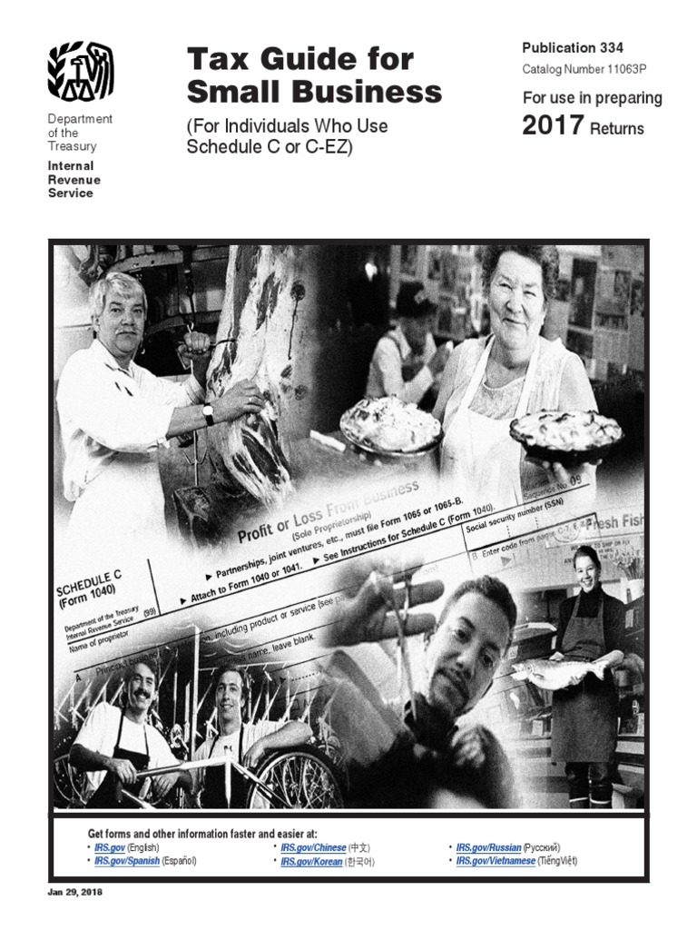 Tax Guide For Small Business | PDF | Irs Tax Forms | Social Security Number