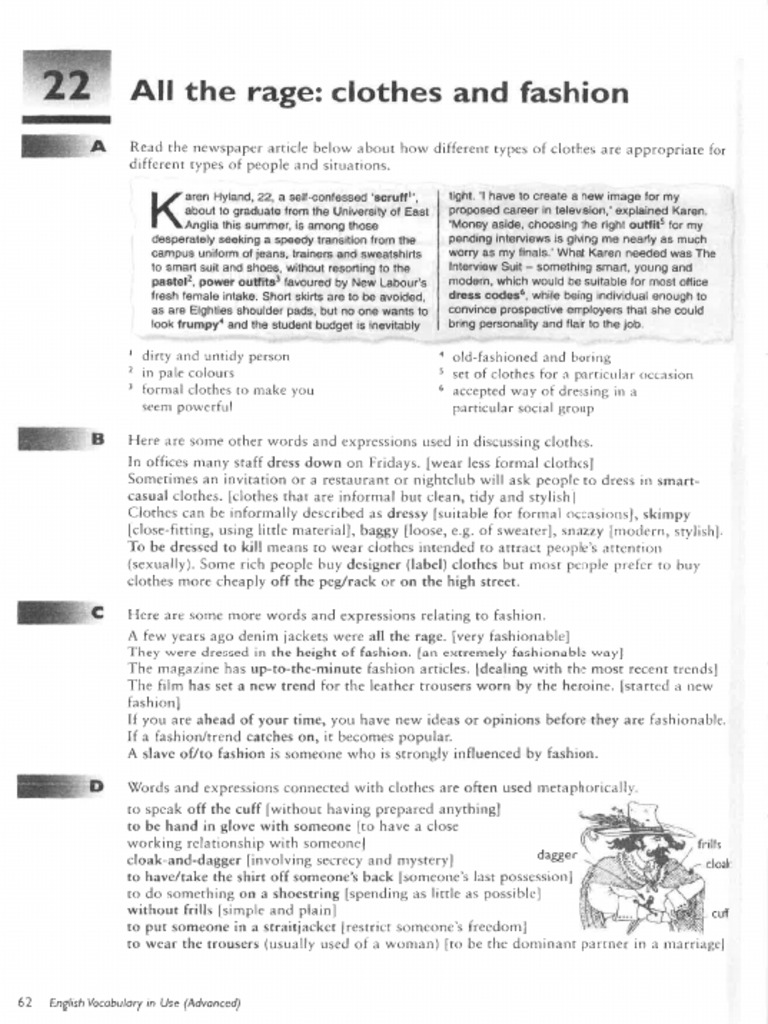 All The Rage - Clothes and Fashion | PDF