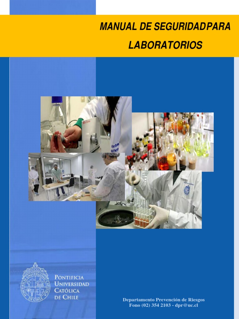 Manual de Seguridad para Laboratorios | PDF | Laboratorios | Lentes