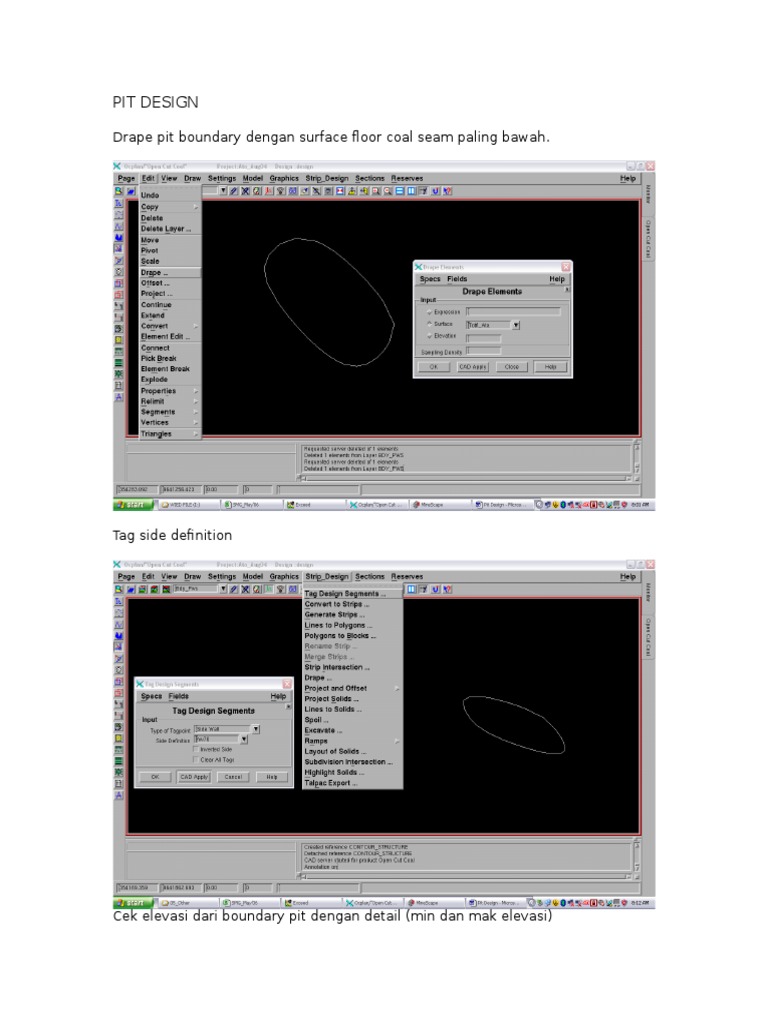 Minescape Pit Design | PDF