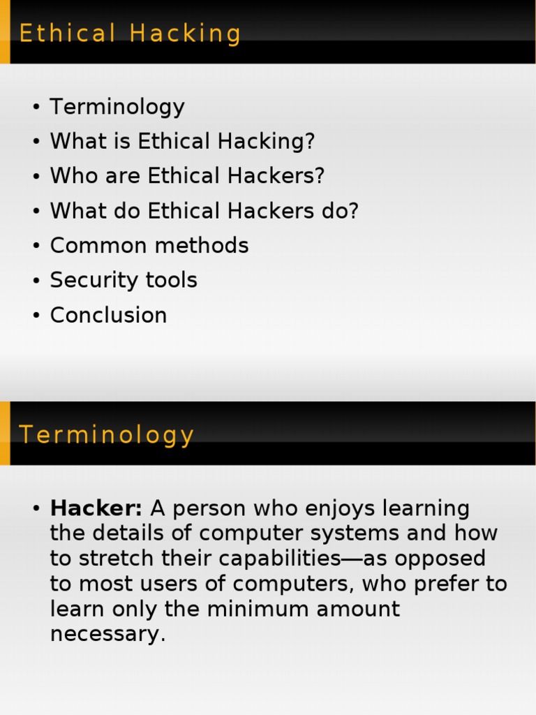 Ethical Hacking Id | PDF | Security Hacker | White Hat (Computer Security)