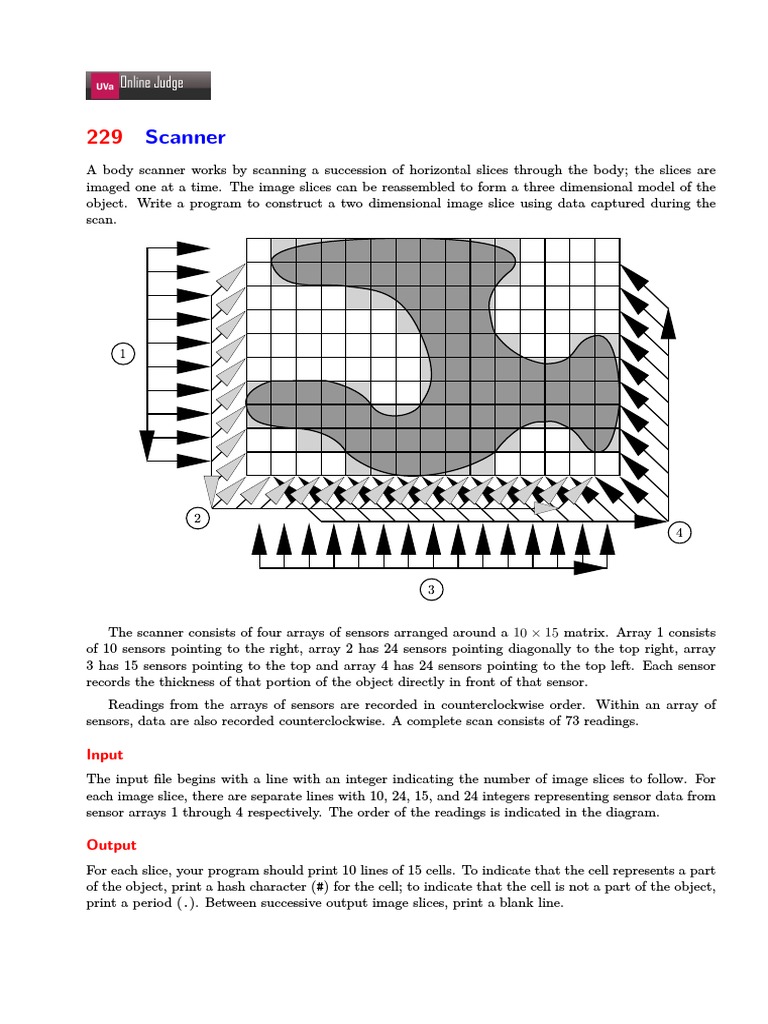 Scanner: Input | PDF | Image Scanner | Matrix (Mathematics)
