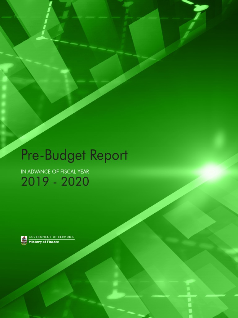 Final - Pre Budget Report - 2019-2020 RR - F PDF | PDF | Standard ...
