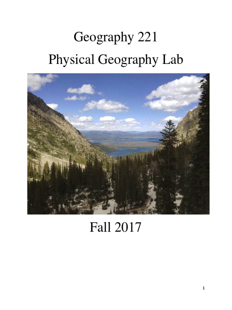 Lab Manual Fall 2017 | PDF | Experiment | Atmosphere Of Earth