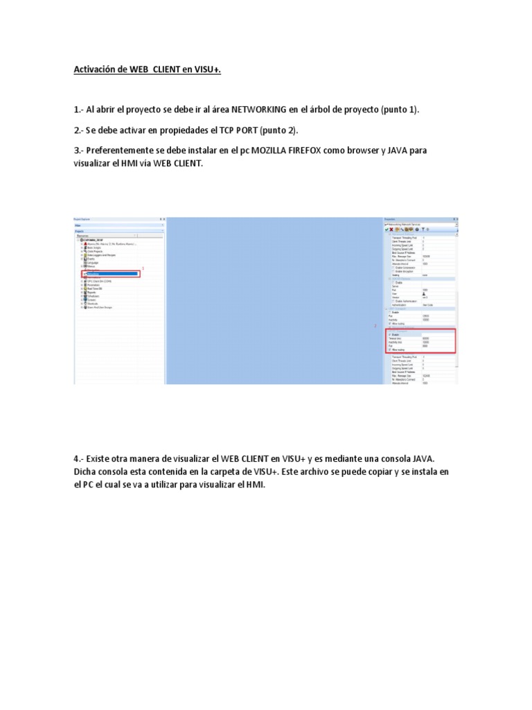 Web Client VISU+ | PDF | Informática