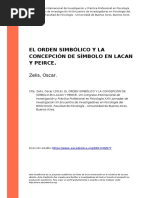 Los 3 Registros de Lacan - RSI | PDF | Jacques Lacan | Realidad