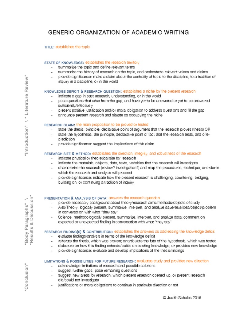 Gen Org Academic Writing | PDF | Proposition | Logic