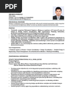 Fatima CV Example | PDF | Engineering | Teachers