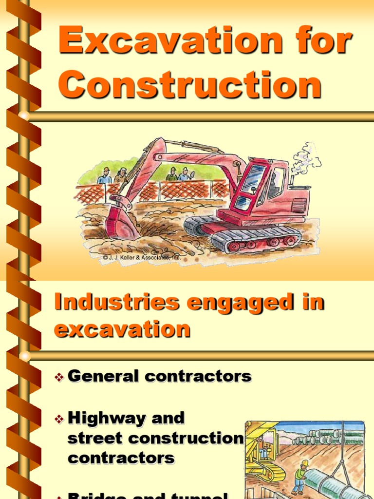 Excavation Safety Guide for Construction Projects | PDF | Hazards ...