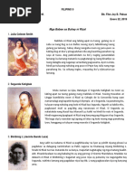 Ang Mga Kasintahan Ni Jose Rizal | PDF