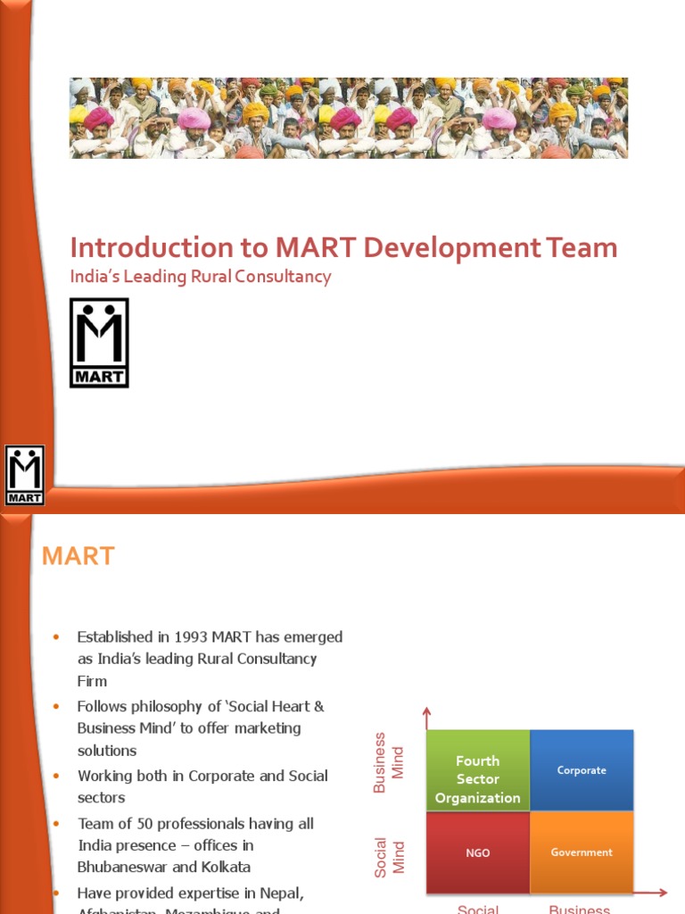Introduction To MART Development Team | PDF | Marketing | Economies