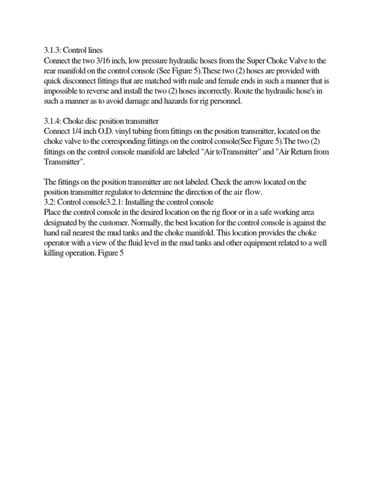 Super Choke Basics | PDF | Valve | Drilling Rig