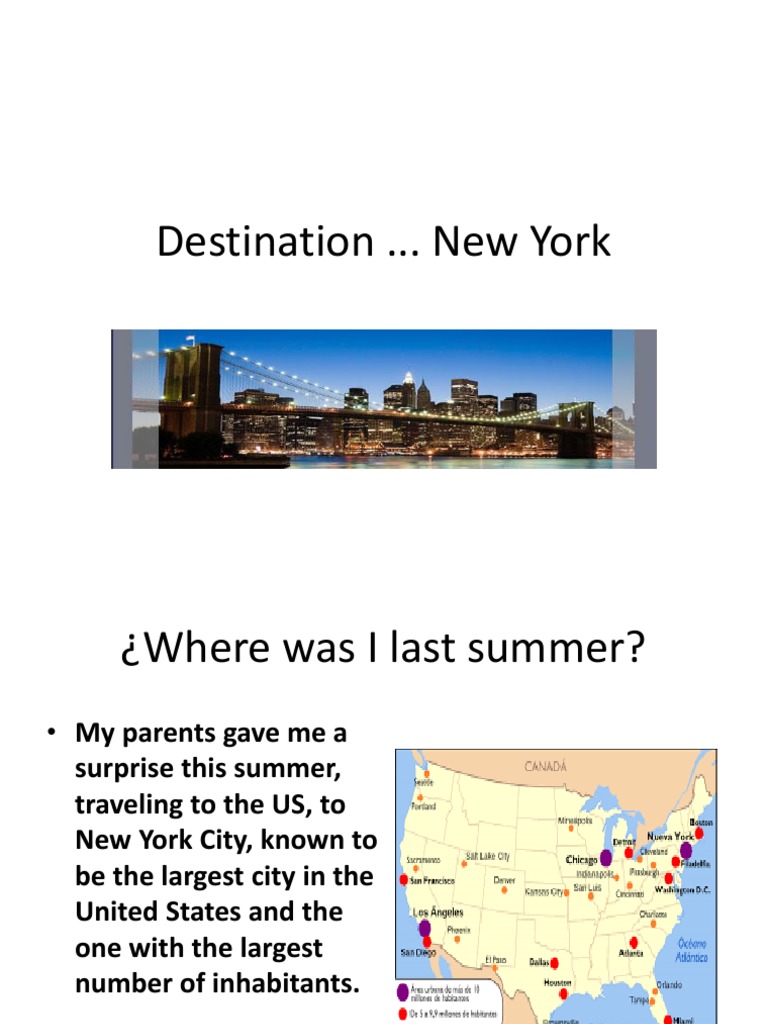 New York | PDF | New York City | Leisure