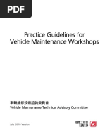 SOP Vehicle Workshop | PDF