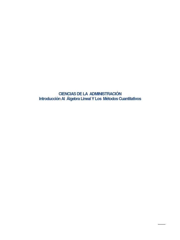 Algebra Multilineal | Descargar gratis PDF | Simulación | Science