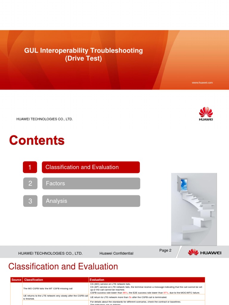 03 GUL Interoperability Troubleshooting (Drive Test) V1.0 | PDF | Lte ...