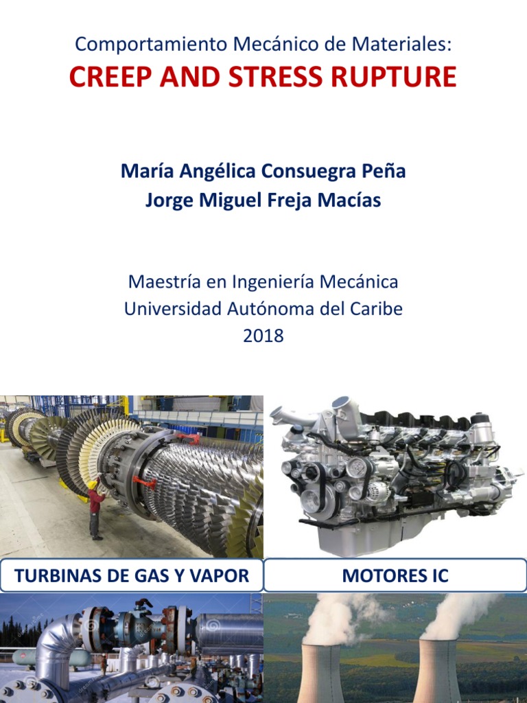 Creep and Stress Rupture | PDF | Fluencia (deformación) | Falla (geología)