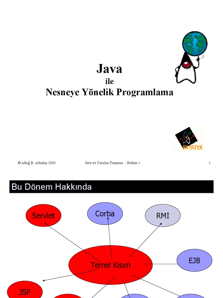 Java Ile Nesneye Yonelik Programlama 610 Sayfa Pdf 